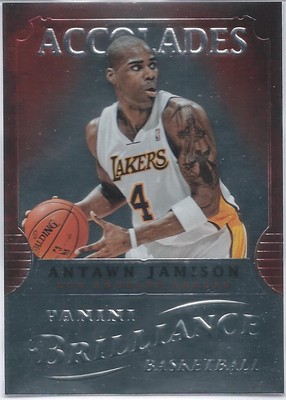 2012-13 Brilliance ACCOLADES ANTAWN JAMISON Wizards Lakers Cavaliers ...