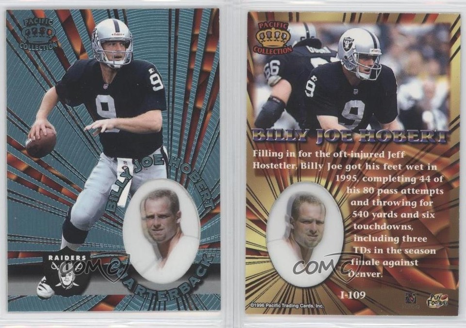 1996 Pacific Invincible Platinum Blue Billy Joe Hobert #I-109 0j0 | eBay