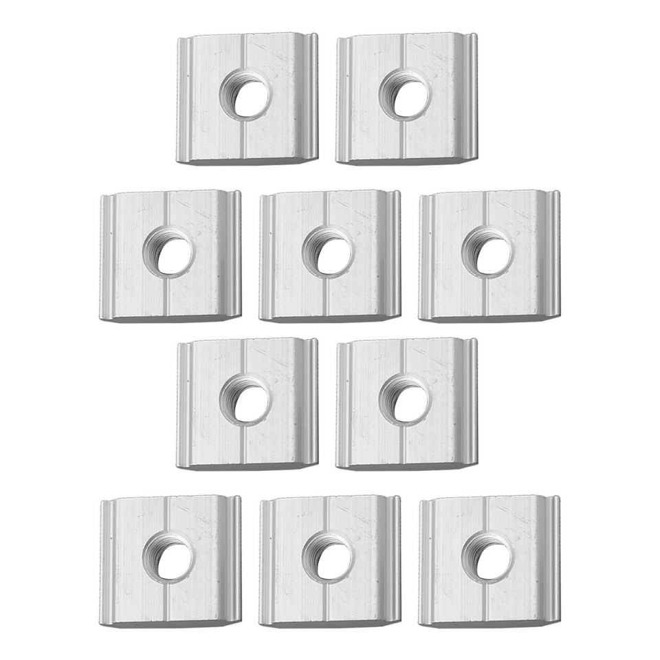 Aluminum Solar Panel Bracket Clamps 10Pcs Pack for Aluminum For Framed ...