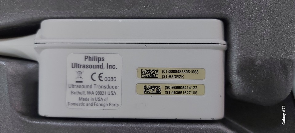 Philips X7-2t ULTRASOUND transesophageal TEE Transducer / Probe Epiq ...