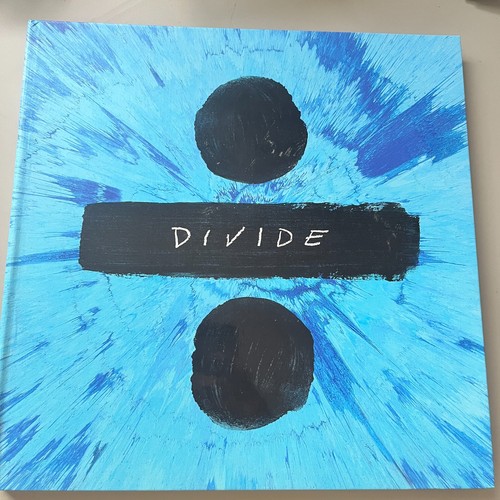 Ed Sheeran Divide Limited Deluxe 2LP Blue Vinyl Album Book | eBay