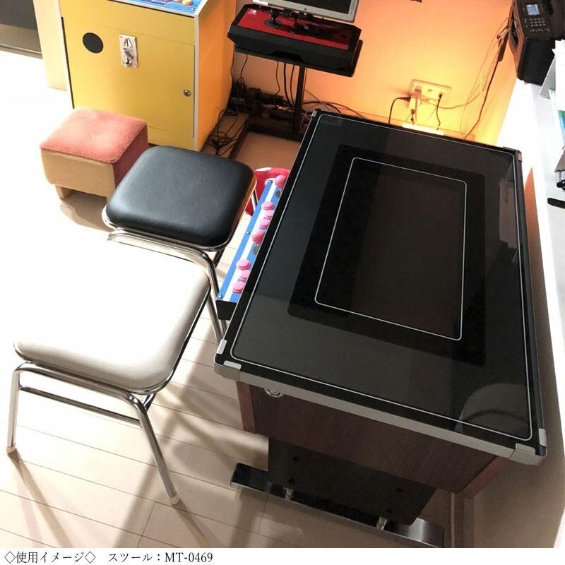 NEW! Arcade Video Game Chair Stool Classic Style Black From Japan ...