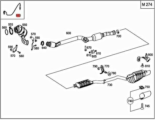 Genuine MERCEDES C204 C216 S204 W204 W221 Lambda sensor 0085423018 | eBay