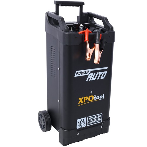 12V/24V Battery Charger & Jump Starter - Wheeled Dial Display ...