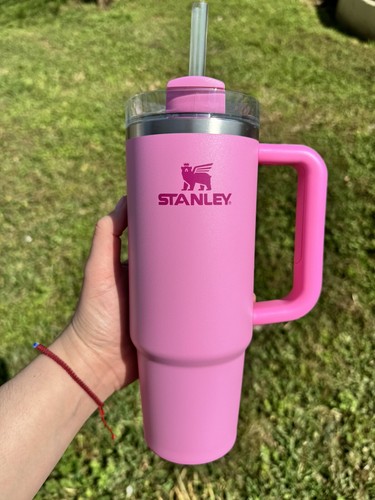 China Pink Peony Stanley Quencher Tumbler Valentine 2024 | eBay