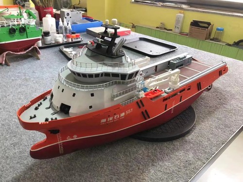 HAVYARD 842 AHTS TUG 1/100 741 mm RC Model Ship Kit | eBay
