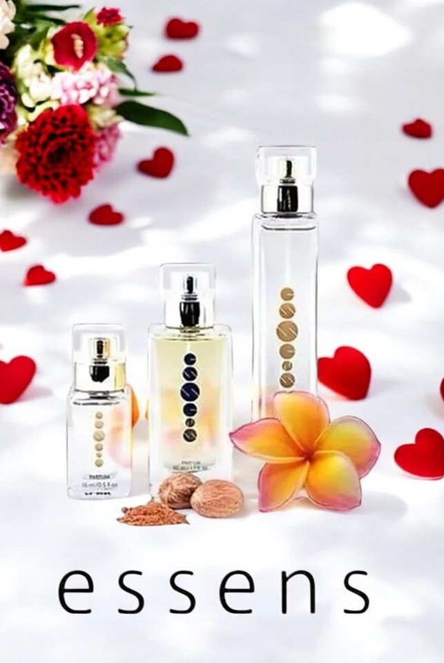 Essens Perfume Women and Men- 20% Essential Oils - Pure Parfum - 50ml ...