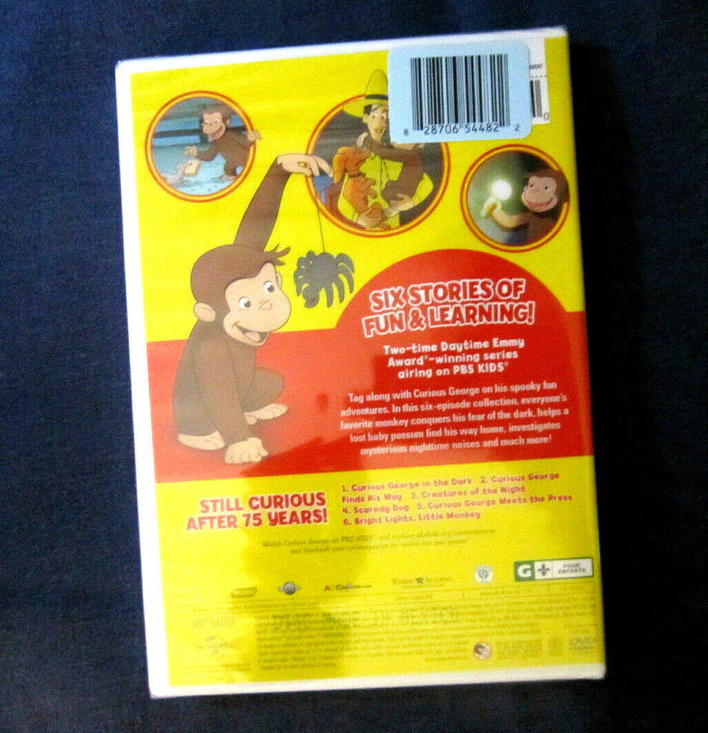 PBS Kids DVD Curious George SPOOKY FUN Halloween | eBay