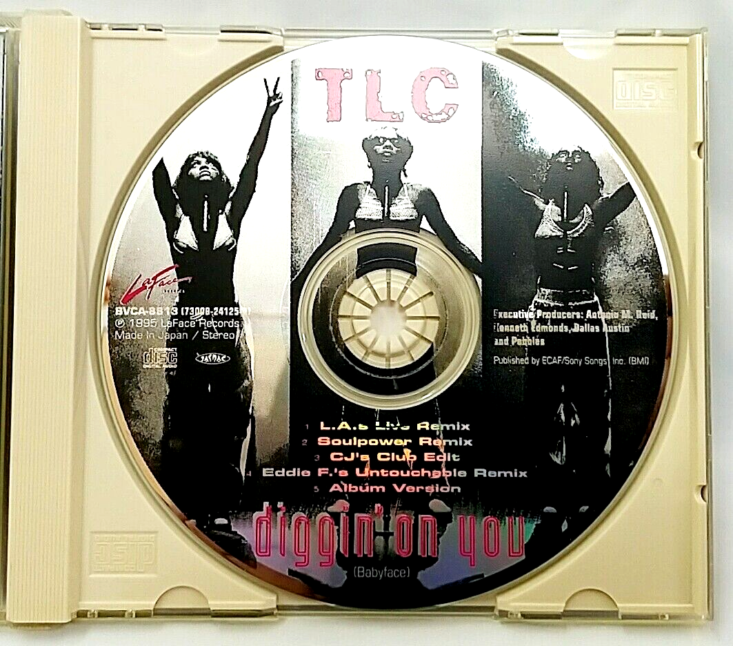 (CD) TLC ‎– Diggin' On You, BVCA-8813, Single, 5 Tracks, Near Mint, Obi ...