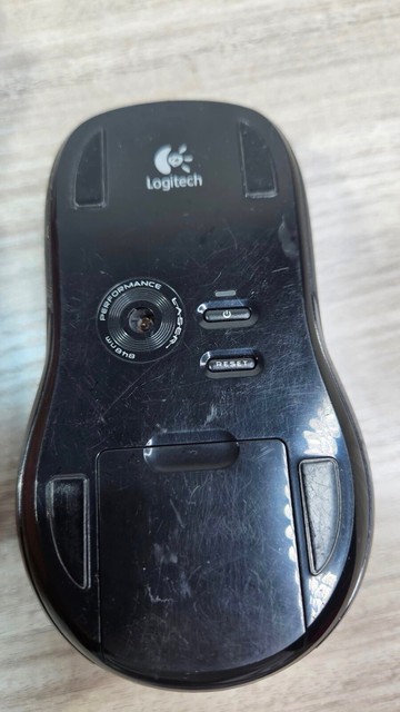 Logitech M-bck135 USB Mouse Wireless Laser No Receiver Cleaned Working ...