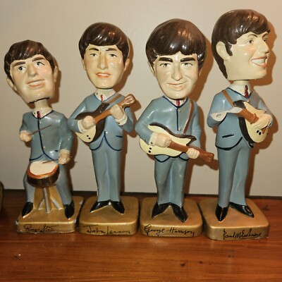 Beatles Vintage Rare Bobbleheads Set | eBay