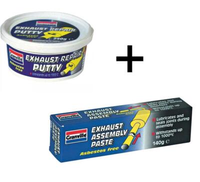 Rear Box Repair Exhaust Putty Easy Fit Pass Mot Joins Holes Splits With ...