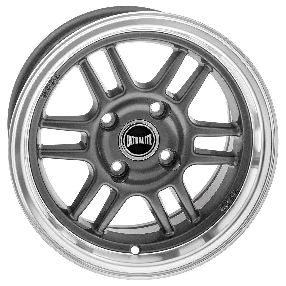 Classic Mini - Wheel 13x7 Gunmetal polished rim Aluminium F1 Ultralite ...