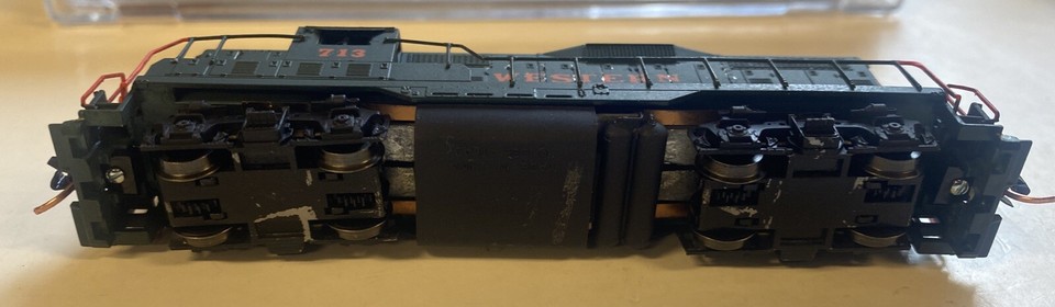 N Scale Atlas GP7 Western Pacific WP 713 Locomotive Survivor Niles ...