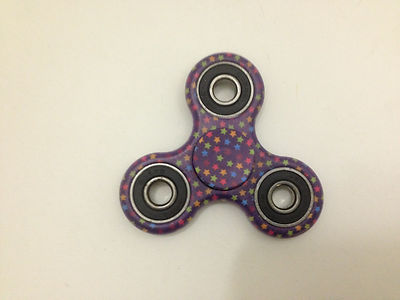 Fidget Spinner Stars Pattern Hand Spinner Stress & Anxiety Reducer ...