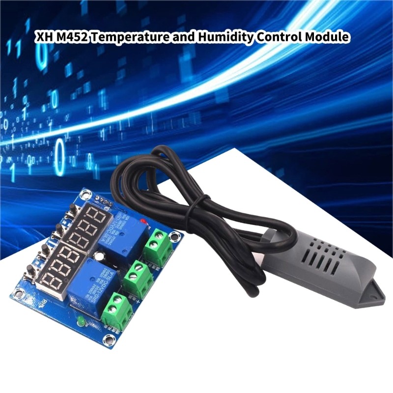 Control Module Board Temperature Humidity Controller Relays Module ...