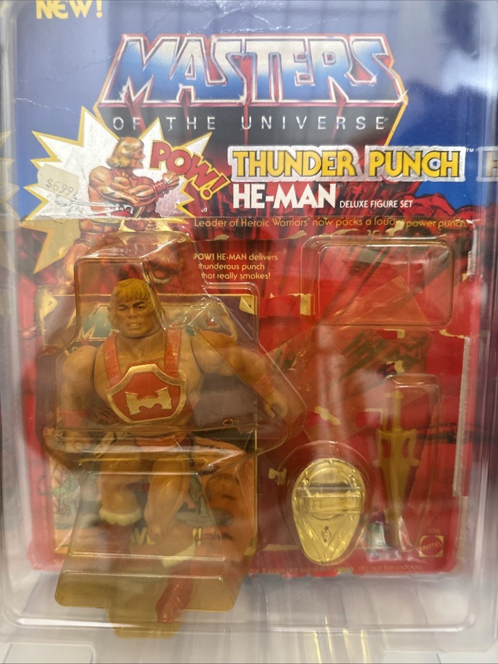 1984 Mattel MOTU Masters of the Universe THUNDER PUNCH HE-MAN Complete ...