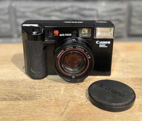 Canon AF35ML Film Camera Tested Compact Camera with Flash and Self ...