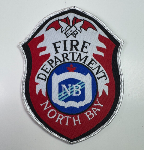 North Bay Fire Canada Patch I7 | eBay