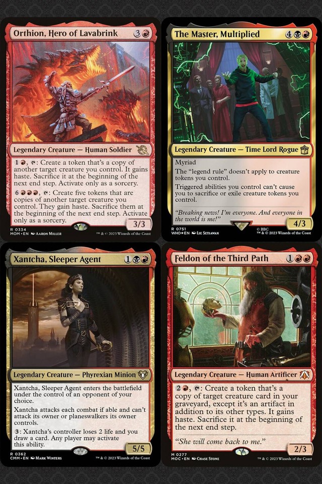 Deadpool, Trading Card Commader Deck EDH MTG Ready-to-Play Rakdos Magic ...