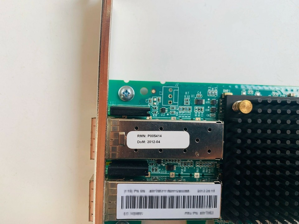 HP NC523SFP NC552SFP OCE11102 Dual Port Ethernet 10GbE SFP+ PCI-E NIC ...
