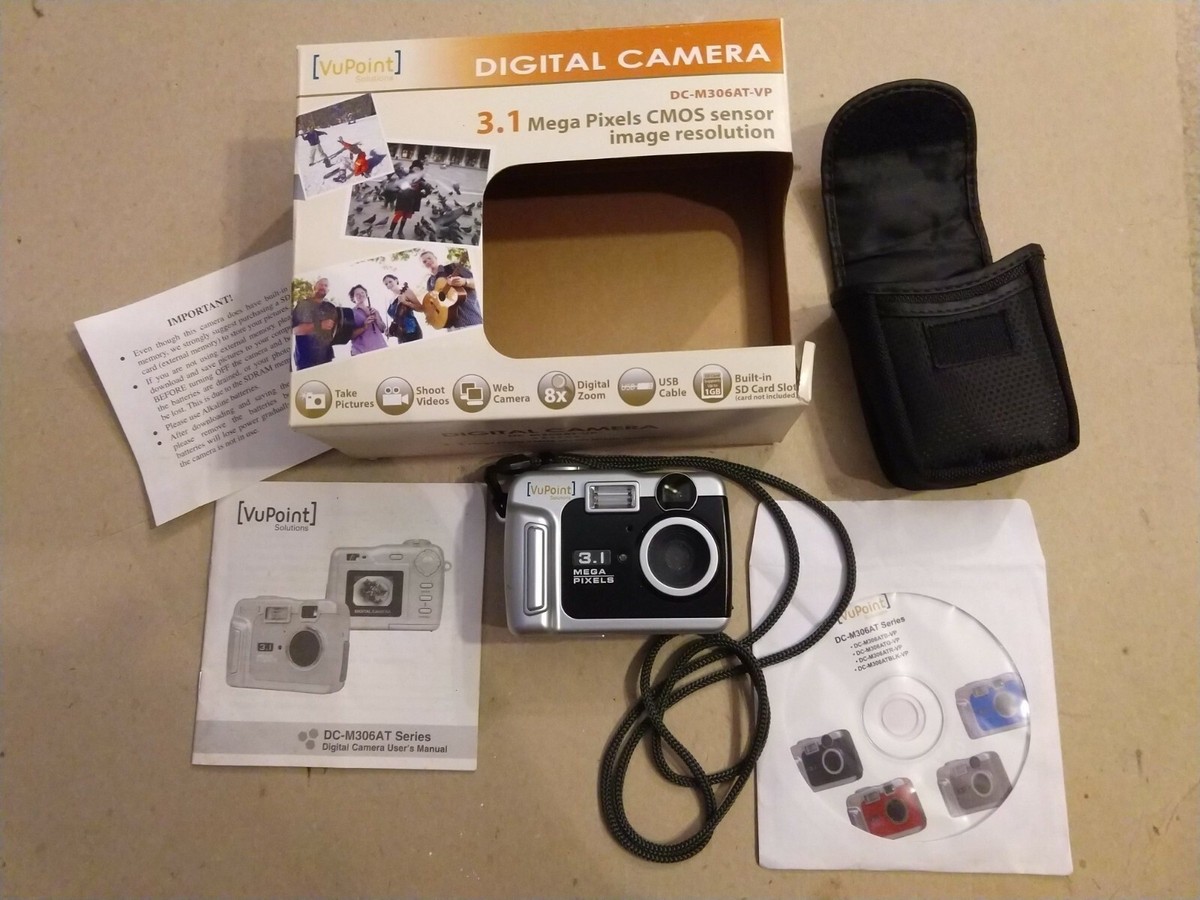 Vupoint Cameras VuPoint [ Share360 ] 4K Digital Action Camera For