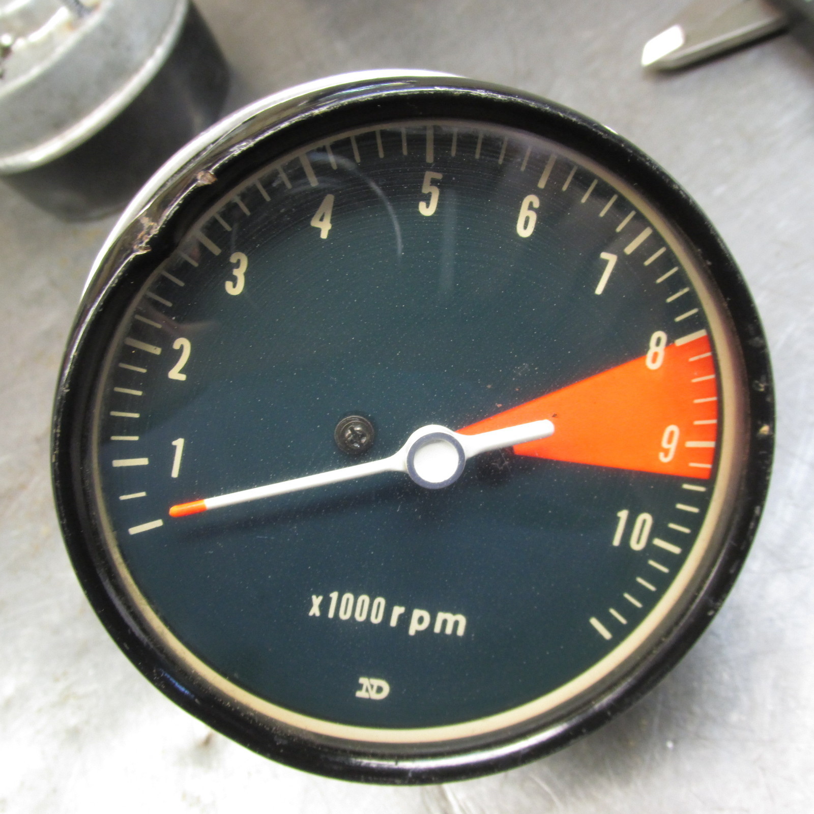Honda Tachometer Gauge Vintage (H7) WORKS! 101mm Nippon Denso | eBay