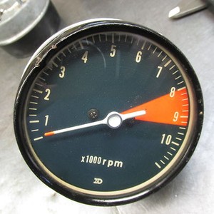 Honda Tachometer Gauge Vintage (H7) WORKS! 101mm Nippon Denso | eBay