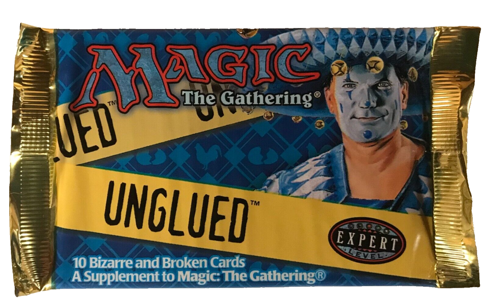 WOC Magic The Gathering Unglued Sealed Pack of 10 Cards | eBay