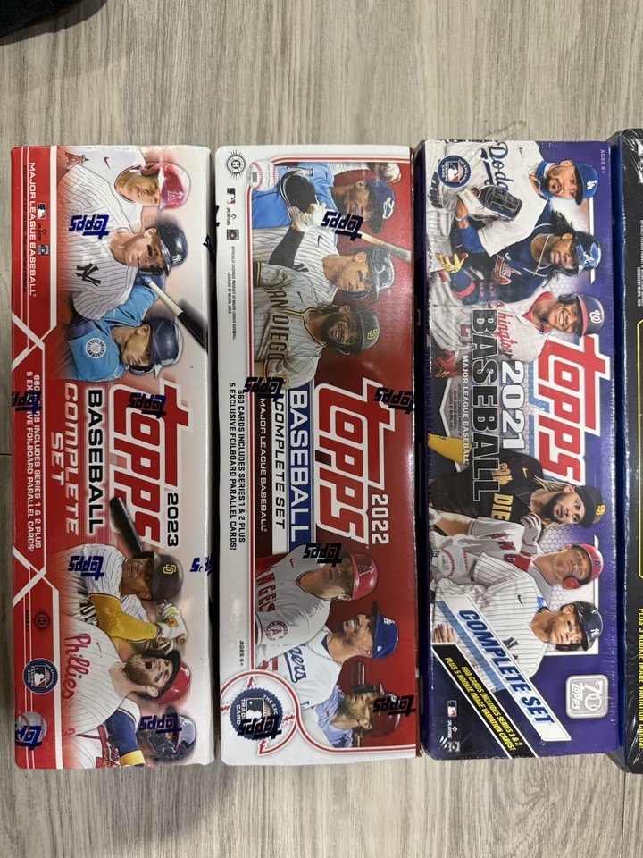 2019 2020 2021 2022 2023 Topps Sealed Factory Set Lot | eBay