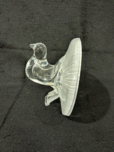 Daum France Crystal Turkey Clear Signed Figurine (Height 7") | eBay