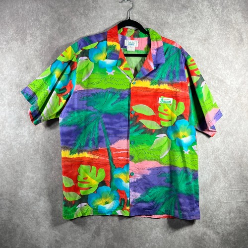 Vintage Surf Lines Hawaii Original Jams Hawaiian Mens XL Multicolor ...