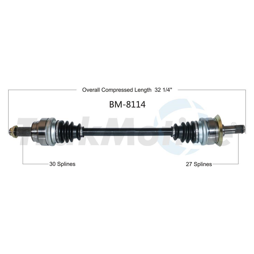 Rear CV Joint Boot Axle Shafts Assemblies Set For BMW E70 F16 F86 X5 X6 ...