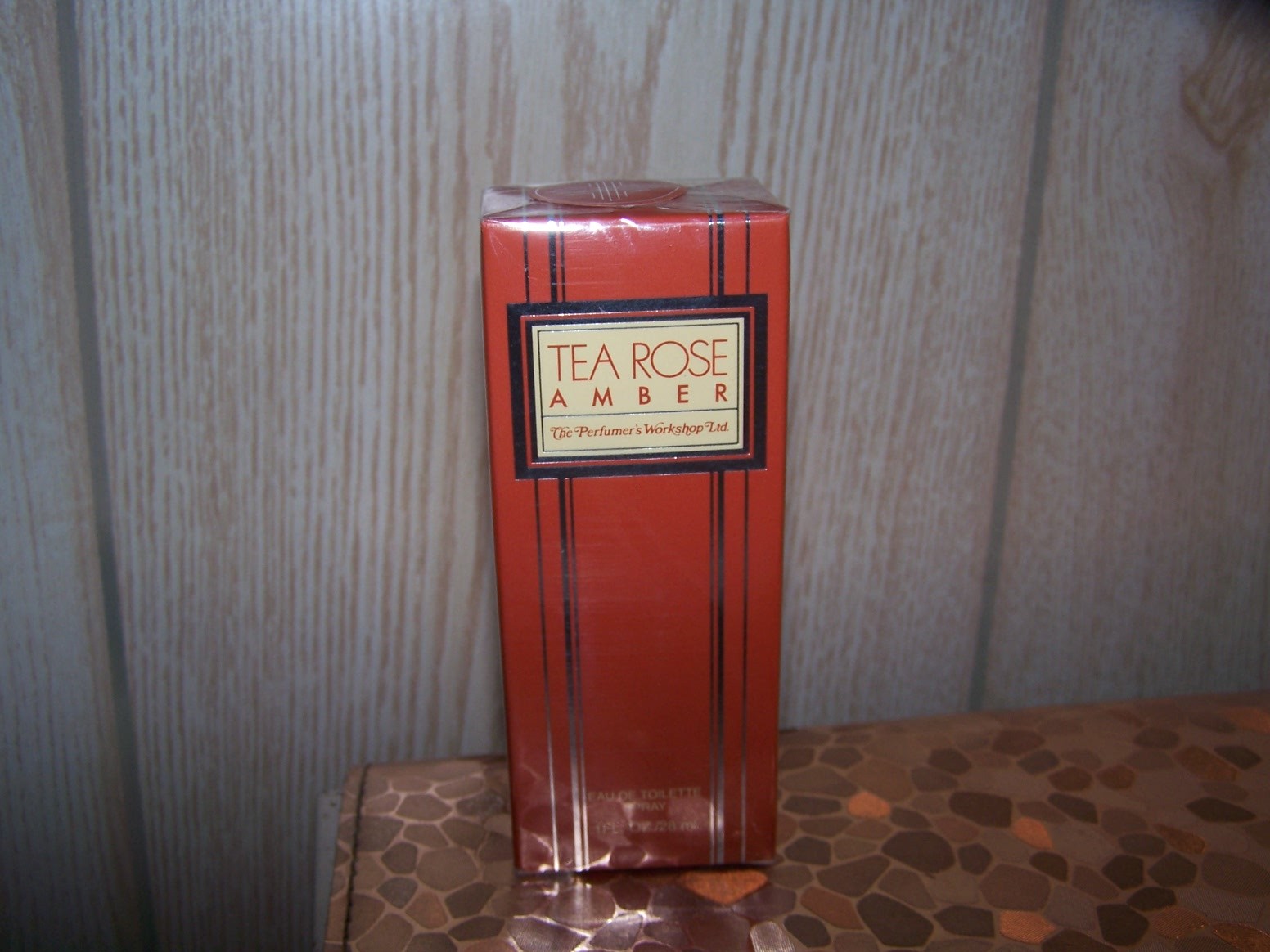BNIB SEALED THE PERFUMER'S WORKSHOP LTD TEA ROSE *AMBER* 1 fl oz/28 ml ...