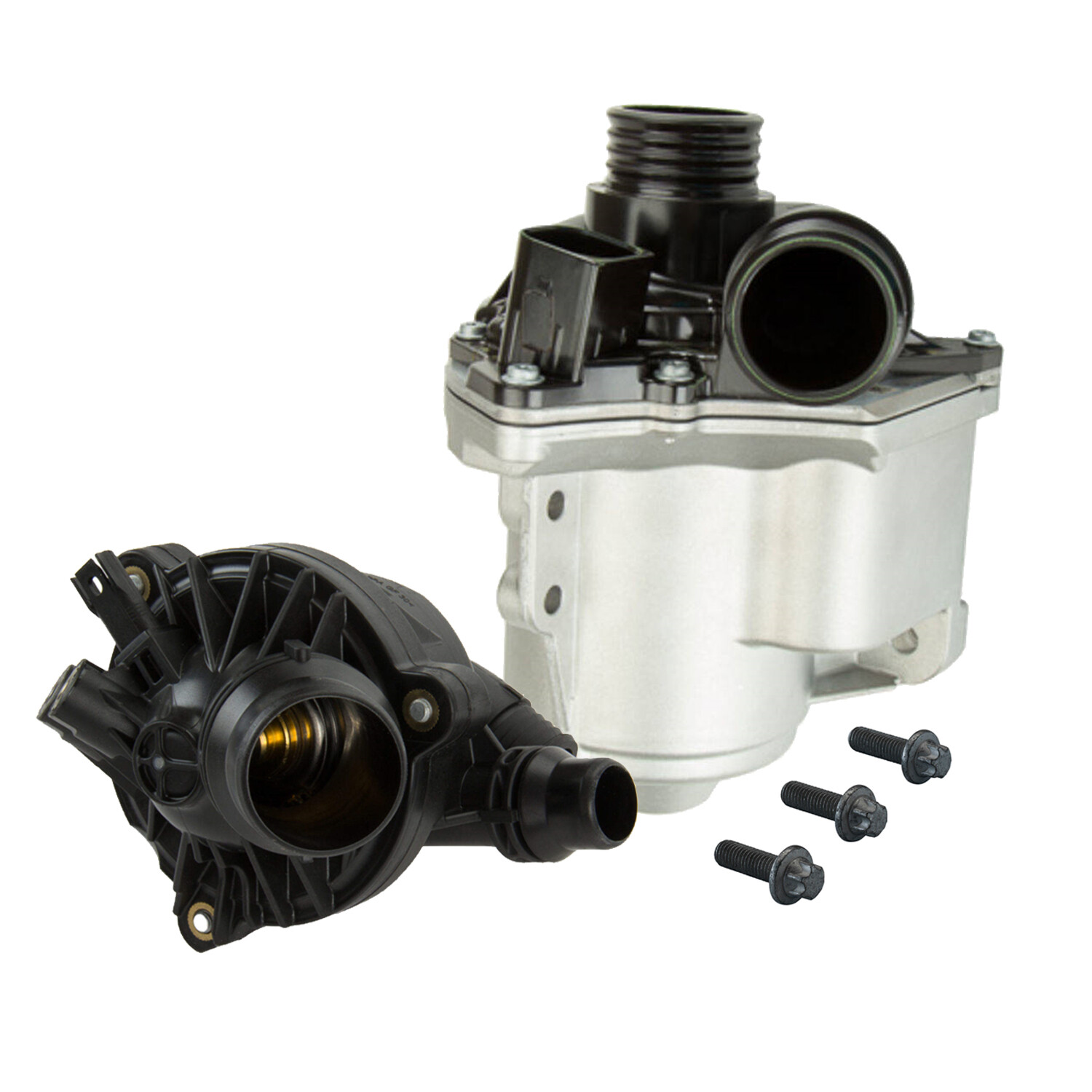 OEM Engine Water Pump Thermostat and Bolt Kit For BMW E88 E93 135i 335i ...