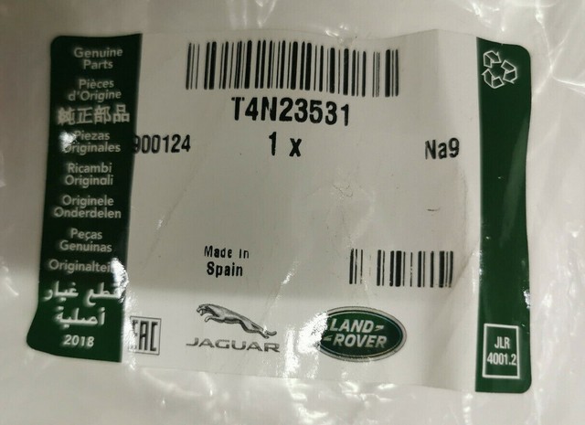 Jaguar XE X760 Front Left Fender Finisher Insert T4N23531 Genuine for ...