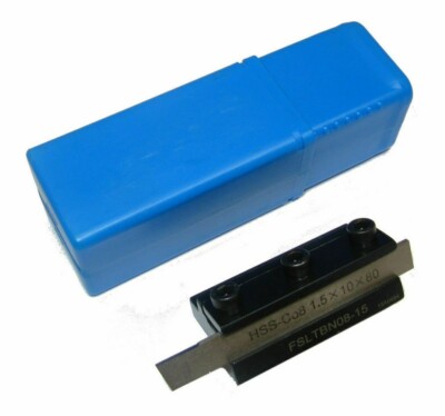 LATHE CUT OFF PARTING SYSTEM 12MM SHANK WITH COBALT PARTING BLADE ...