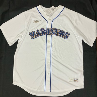 Nike Seattle Mariners Edgar Papi Martinez Home Cooperstown HOF Jersey ...