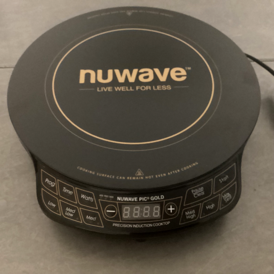 Nuwave PIC GOLD Precision Portable Induction Cooktop Model 30211 BQ New ...