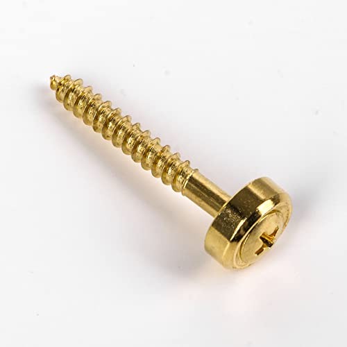 Lovermusic Gold Guitar Neck Joint Ferrules Bushing with Screws Guitar ...