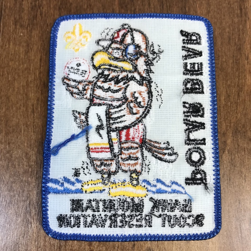Boy Scouts America Patch Hawk Mountain Scout Reservation PA Polar Bear ...