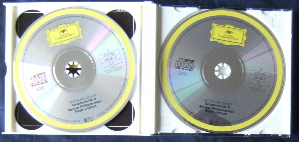 EUGEN JOCHUM BRUCKNER Complete Symphonies 9CD Box Set (DG 1990 ...