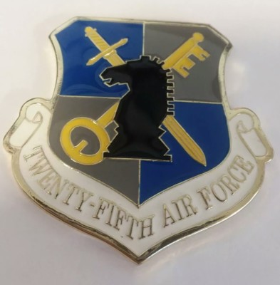 USAF 25th Twenty-Fifth Air Force Intelligence Challenge Coin (1 3/4 ...