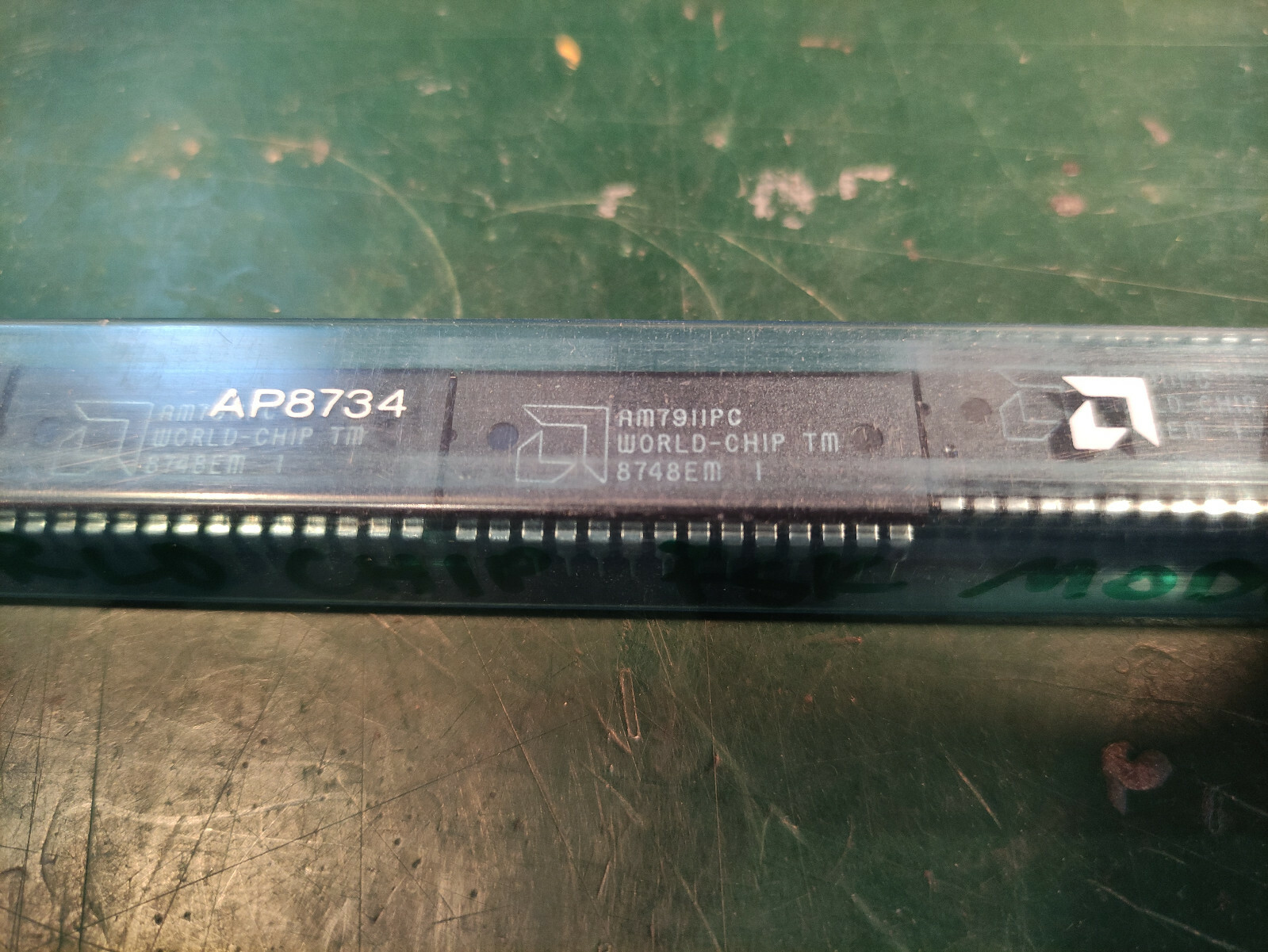 2x AMD AM7911PC World-Chip FSK Modem IC 300 Baud V21 V23 World Modem ...