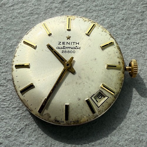 Zenith 28800 Movement with Dial + Hands 2562 PC 2562PC - Working | eBay