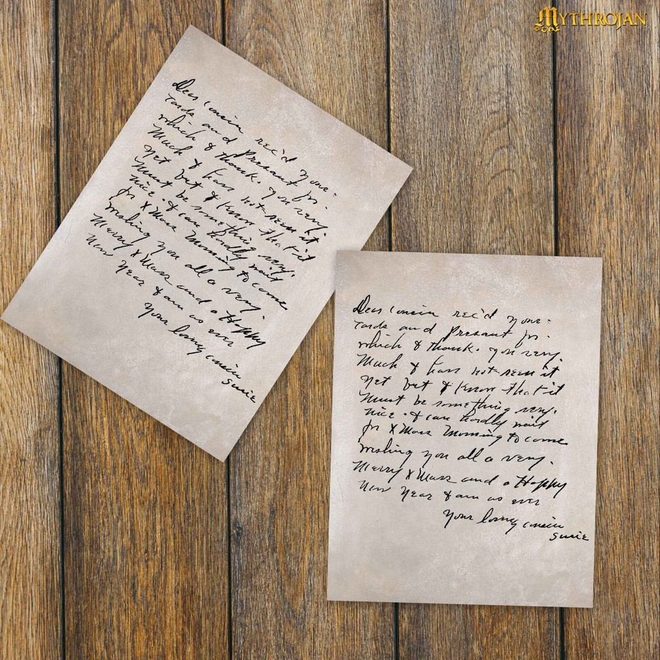 Natural Parchment Vellum Genuine Writing Medieval Renaissance ...