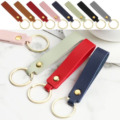 Auto Waist Wallet KeyChains Keys Strap PU Leather Keychain Leather Key ...