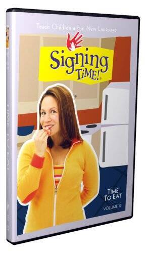 Signing Time Volume 12: Time to Eat - DVD - GOOD 823860000399| eBay