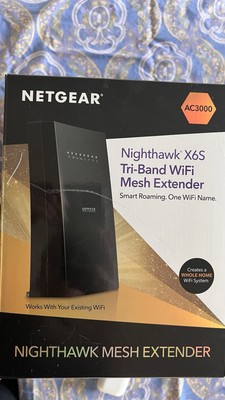 Netgear NIGHTHAWK EX8000 X6S AC3000 Tri-Band Wi-Fi Mesh Extender (3Gbps ...