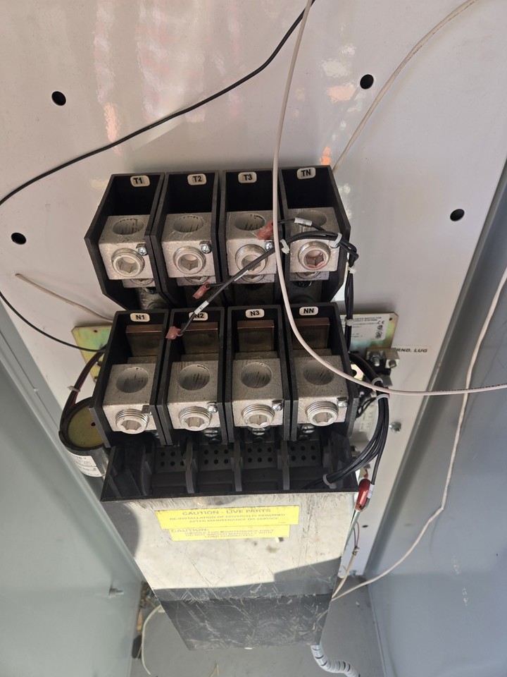 GE Zenith ZTG MX150 600A 480V transfer switch | eBay